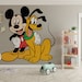 Mickey Mouse Wall Decal Cartoon Wall Decor for Kids Nursery (K1033) - Etsy