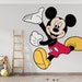 Mickey Mouse Wall Decal Cartoon Wall Decor for Kids Nursery (K1026) - Etsy