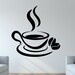 Coffee Wall Decal/ Custom Coffee Wall Decal/ Coffee Wall Art/ Kitchen ...