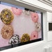 3D Donut Wall Mural/ 3D Donut Wallpaper/ Colorful Wall Mural/ Bakery ...