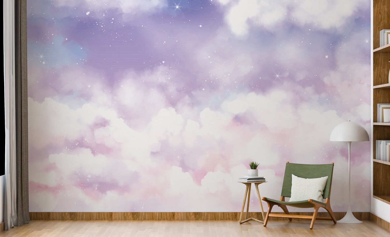 Sky Wall Mural/ Clouds Wall Mural/ Blue Sky Photo Wallpaper/ - Etsy