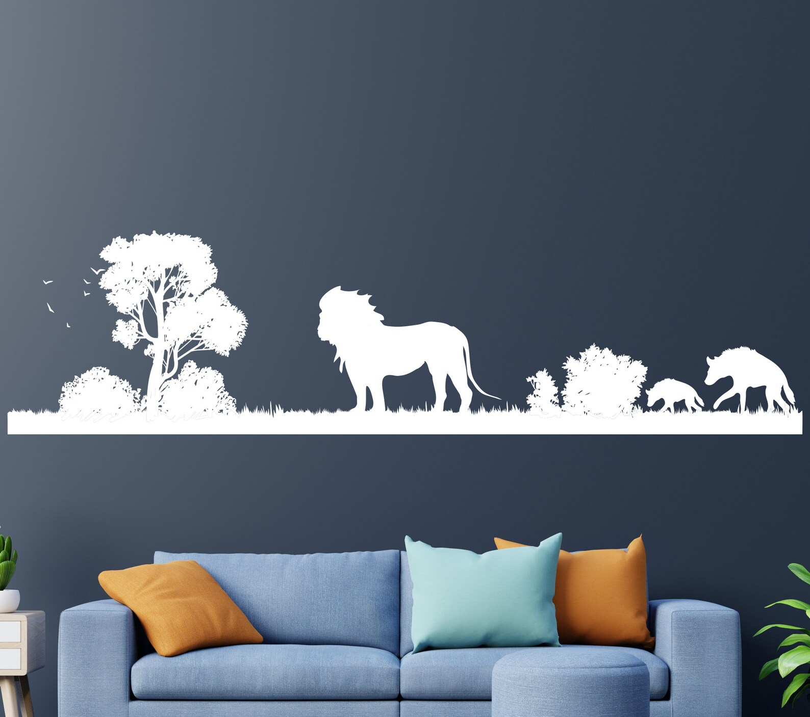 Africa Wall Decal/ Africa Sticker/ Nature Wall/ Wild Animals - Etsy