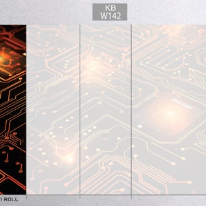 Circuit Board Office Wall Decal/ Gamer Room Decal/ Business Wall Mural ...