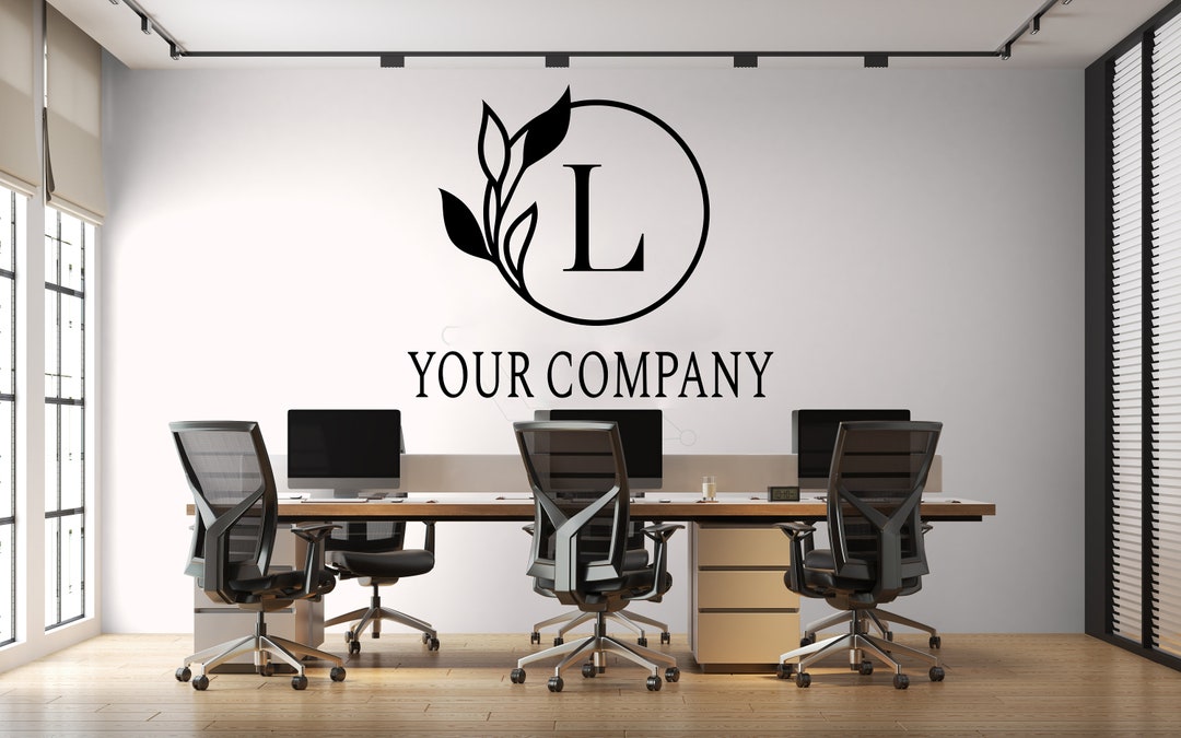 Company Name/ Logo Wall Decal /custom Text/business Printing Product ...