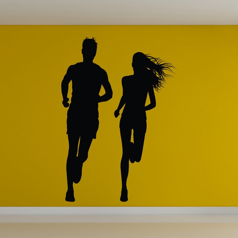 Running Decal - Etsy