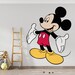 Mickey Mouse Wall Decal Cartoon Wall Decor for Kids Nursery (K1027) - Etsy