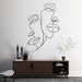 Woman Wall Decal. Abstract Woman Wall Decal. Beautiful Woman Wall Decal ...