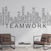 Office Wall Decal Teambuilding Wall Sticker Teamwork Office Wall Art ...