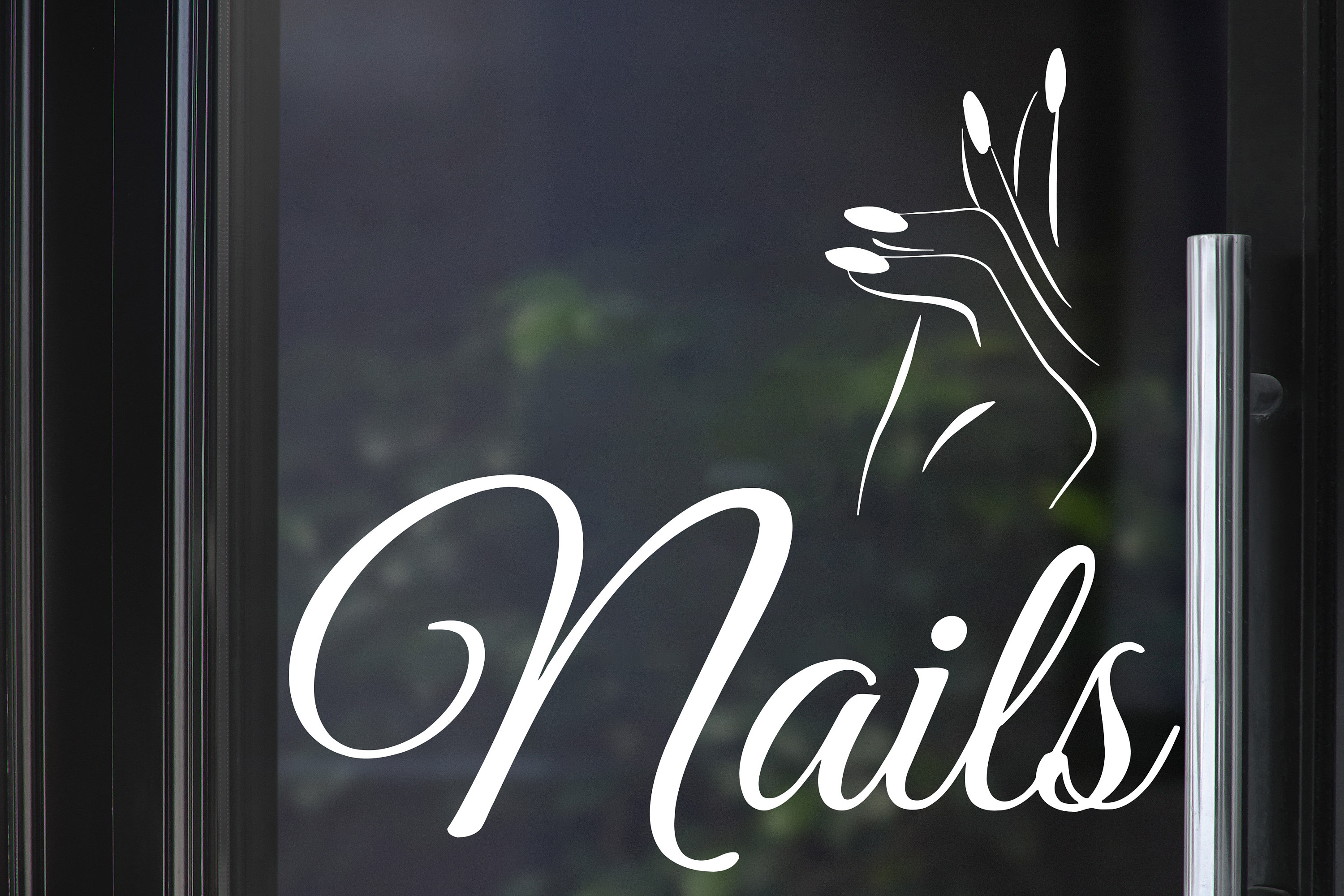 Nail Salon Wall Decal Beauty Salon Wall Decor Spa Salon Wall - Etsy