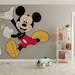 Mickey Mouse Wall Decal Cartoon Wall Decor for Kids Nursery (K1026) - Etsy
