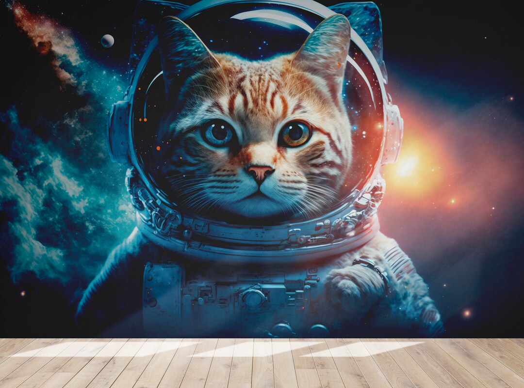 Space Wall Mural/ Deep Space Wall Mural/ Galaxy Wallpaper/ Sky Wall ...