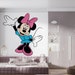Minnie Mouse Wall Decal Cartoon Wall Decor for Kids Nursery ...