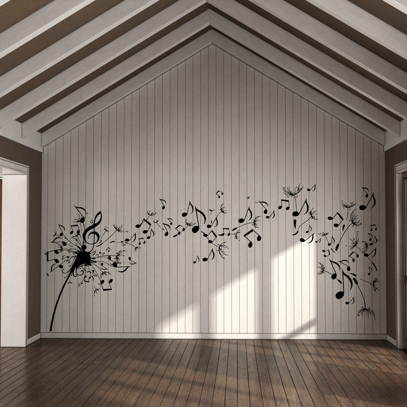 Music Wall Decal - Etsy