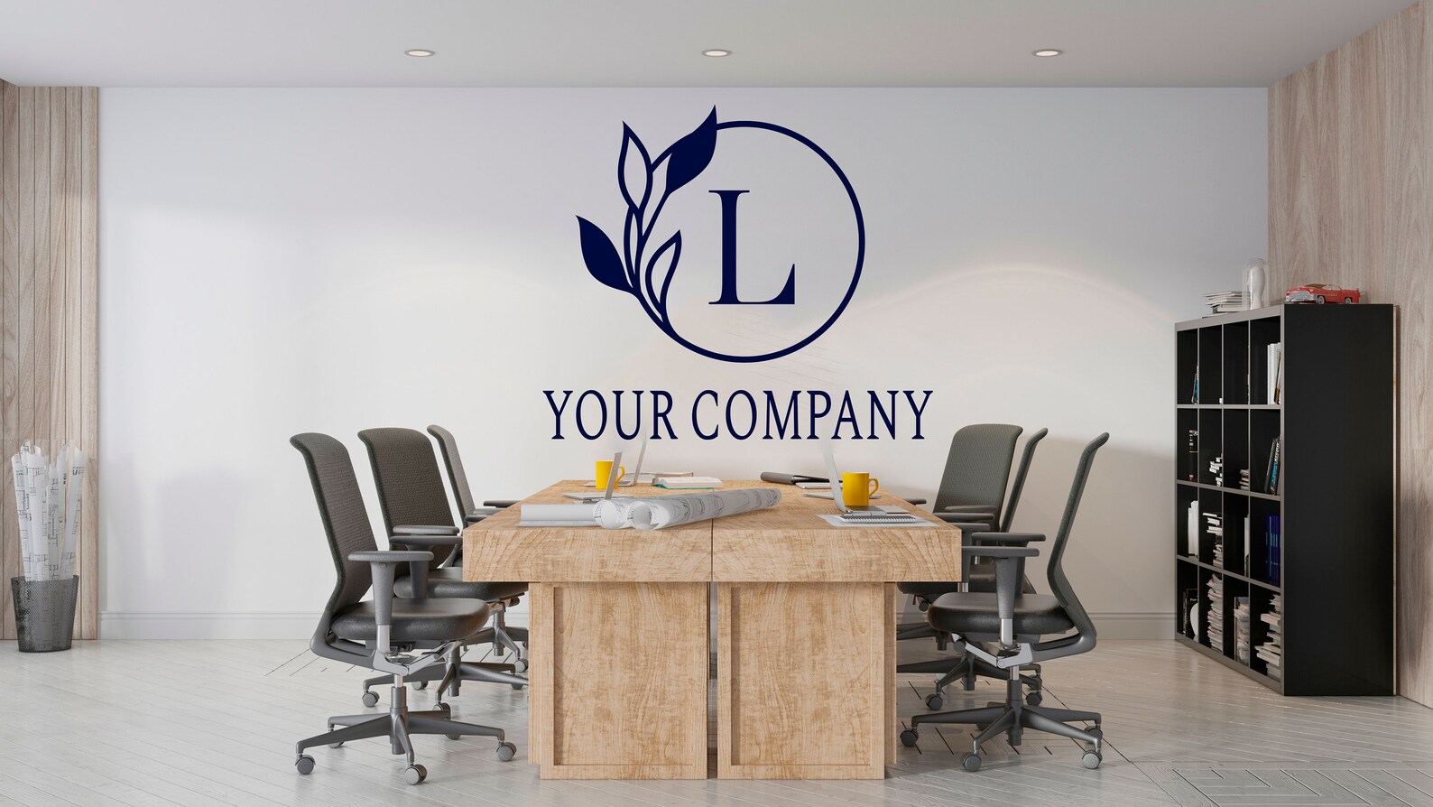 Company Name/ Logo Wall Decal /custom Text/business Printing Product ...