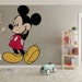 Mickey Mouse Wall Decal Cartoon Wall Decor for Kids Nursery (K1029) - Etsy