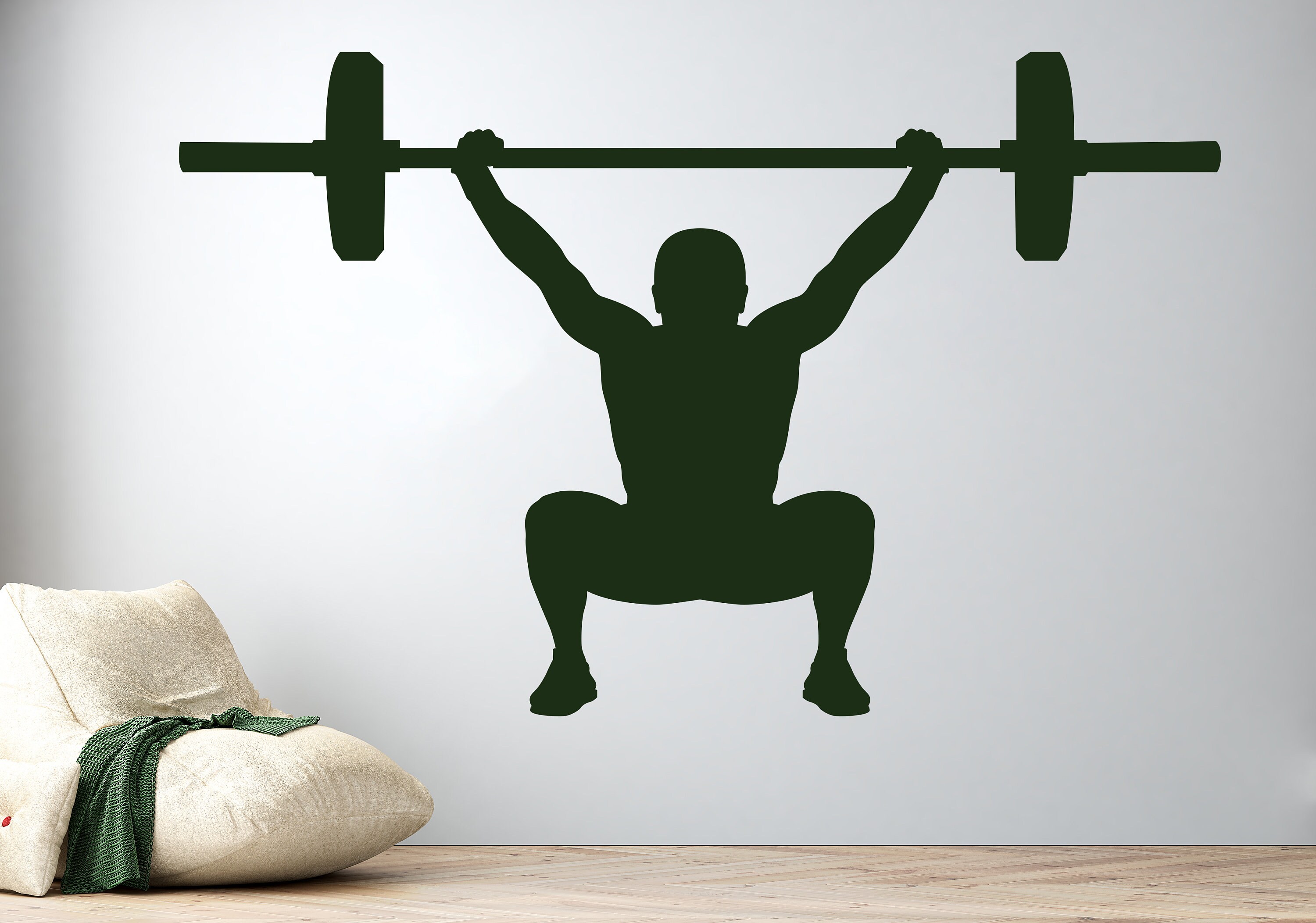 Crossfit Decal. Workout Decal.crossfit Wall Decal.sport Wall - Etsy