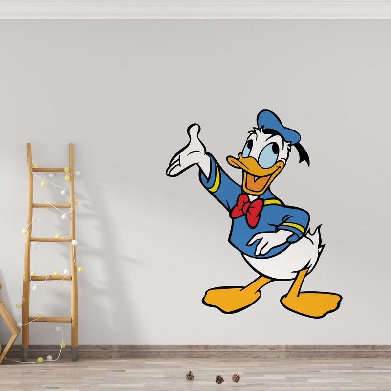 Donald duck wandbild - Etsy.de