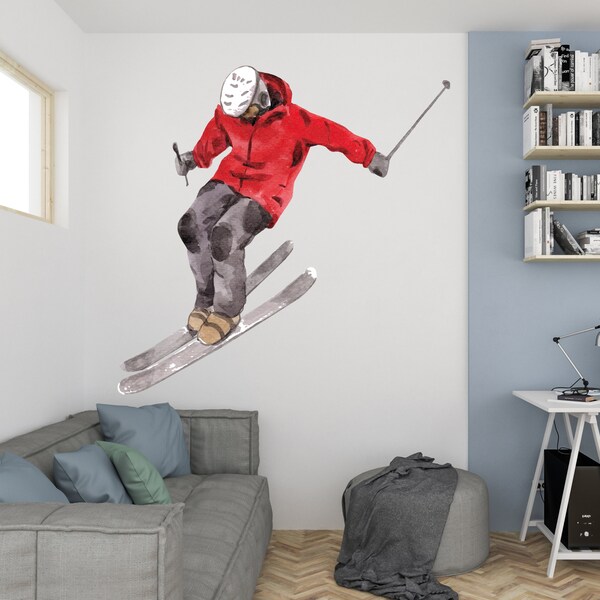 Ski Decal - Etsy