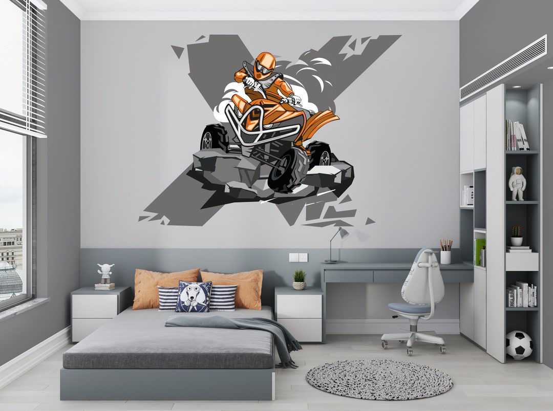 ATV Wall Decal/ ATV Decor/ Car Wall Decal/ SUV Wall Decal/ Nursery Wall ...