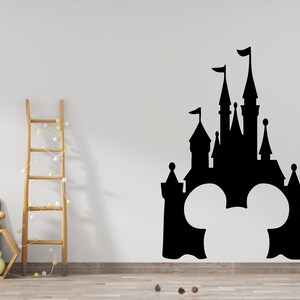 Mickey Mouse Wall Decal Cartoon Wall Decor for Kids Nursery | Etsy