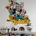 Mickey Mouse Wall Decal Cartoon Wall Decor for Kids Nursery (K1034) - Etsy