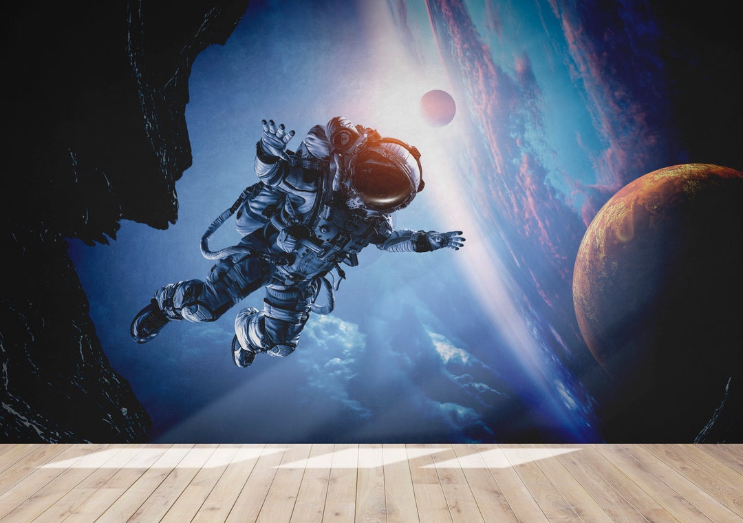 Space Wall Mural/ Deep Space Wall Mural/ Galaxy Wallpaper/ Sky Wall ...