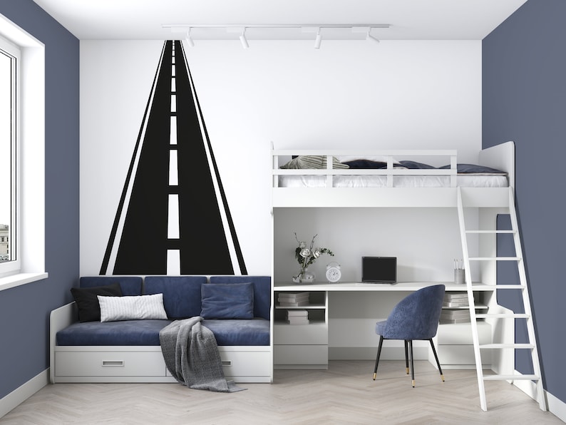 Tire Track Wall Decal/design Interior Home Decor/ Track Decal - Etsy