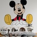 Mickey Mouse Wall Decal Cartoon Wall Decor for Kids Nursery (K1030) - Etsy
