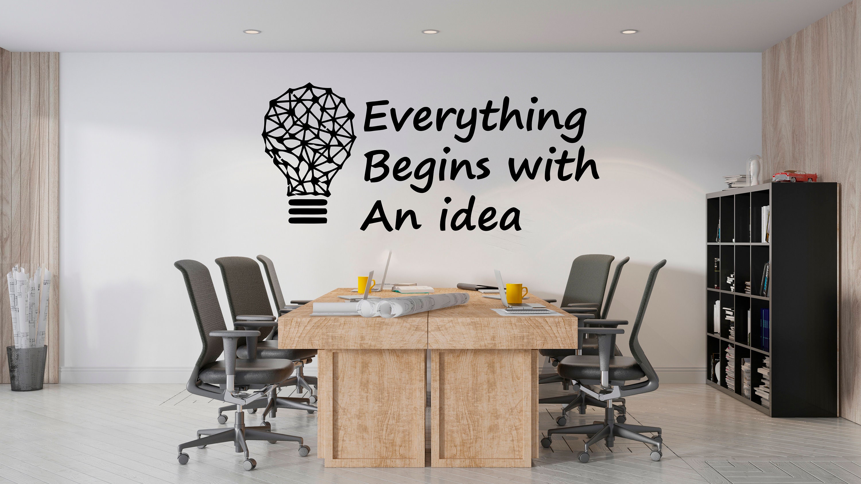 Office Wall Decal Teambuilding Wall Sticker Teamwork Office - Etsy