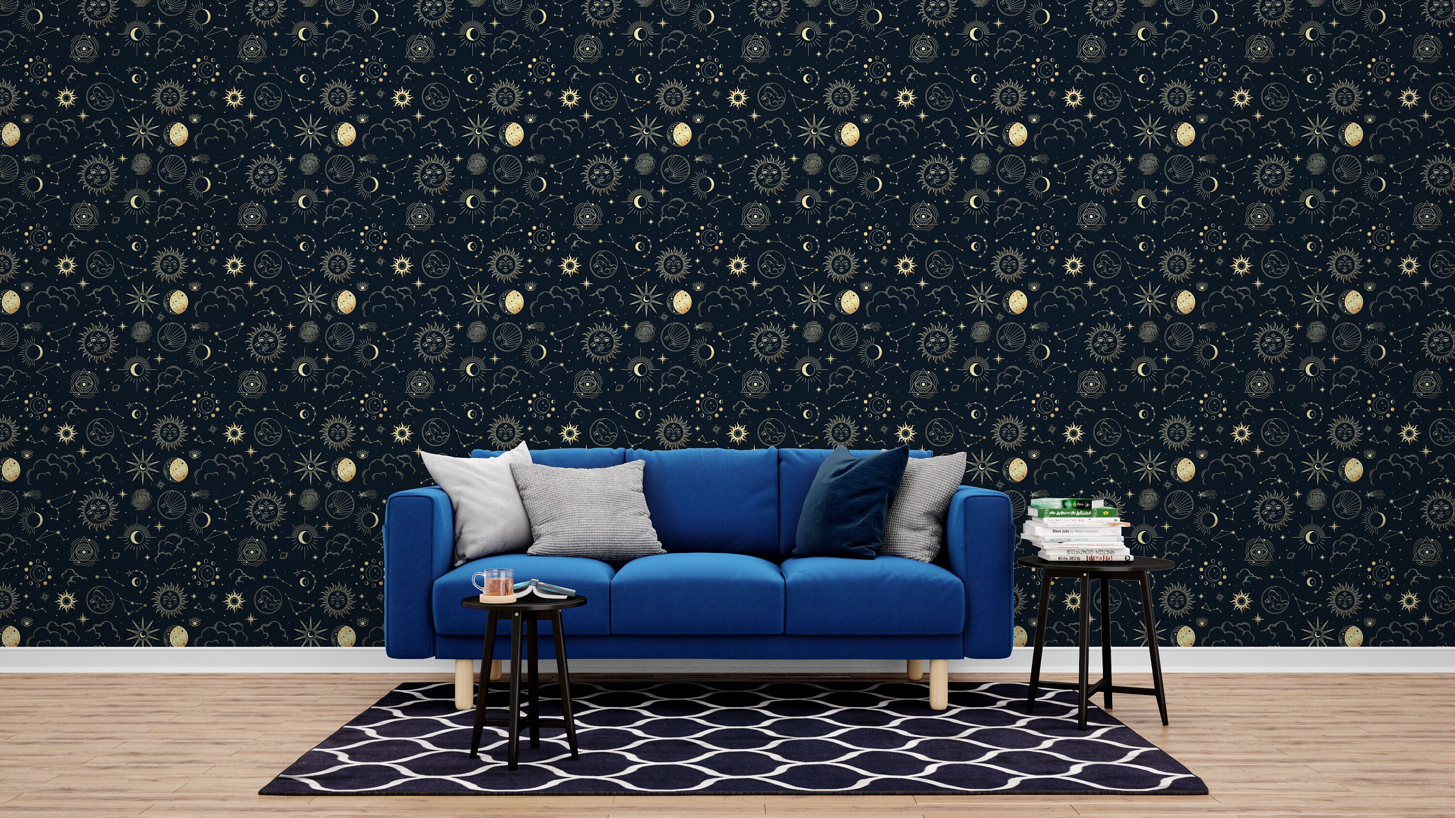 Boho Wallpaper/ Abstract Modern Wallpaper/ Modern Wallpaper/ | Etsy