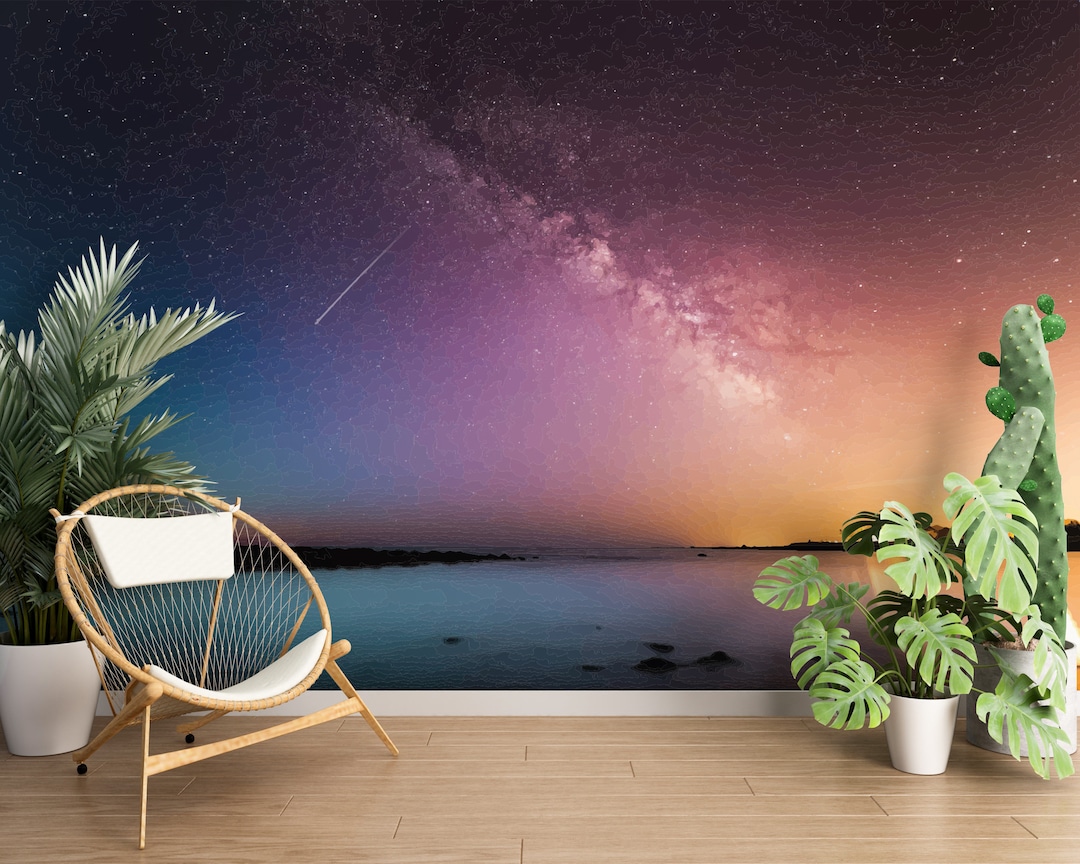 Sky Wall Mural/ Clouds Wall Mural/ Space Wallpapers/ Space Wall Mural ...