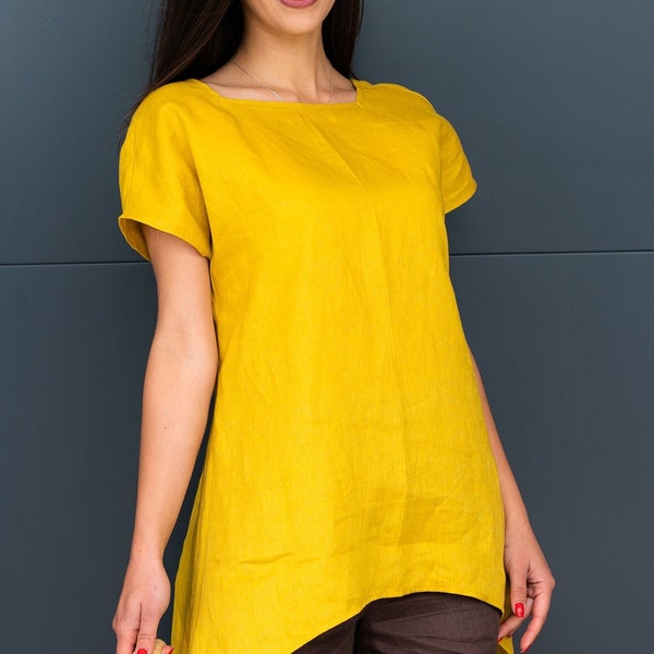 Linen Tunic - Etsy