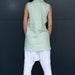Women's Linen Tunic Tunic With Flap Tunic With Scarf - Etsy