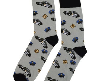 Police Socks | Etsy