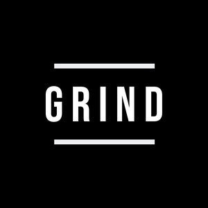 GRIND Motivational Sign 1/2 Black or White Edge Foam | Etsy