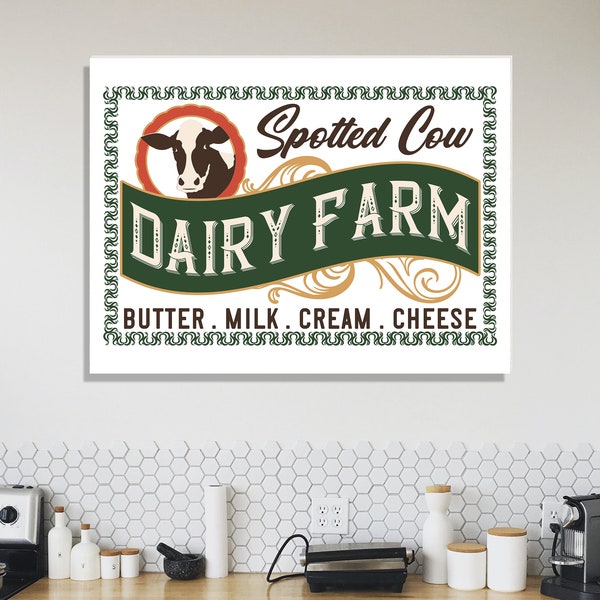 Dairy Farm Sign - Etsy