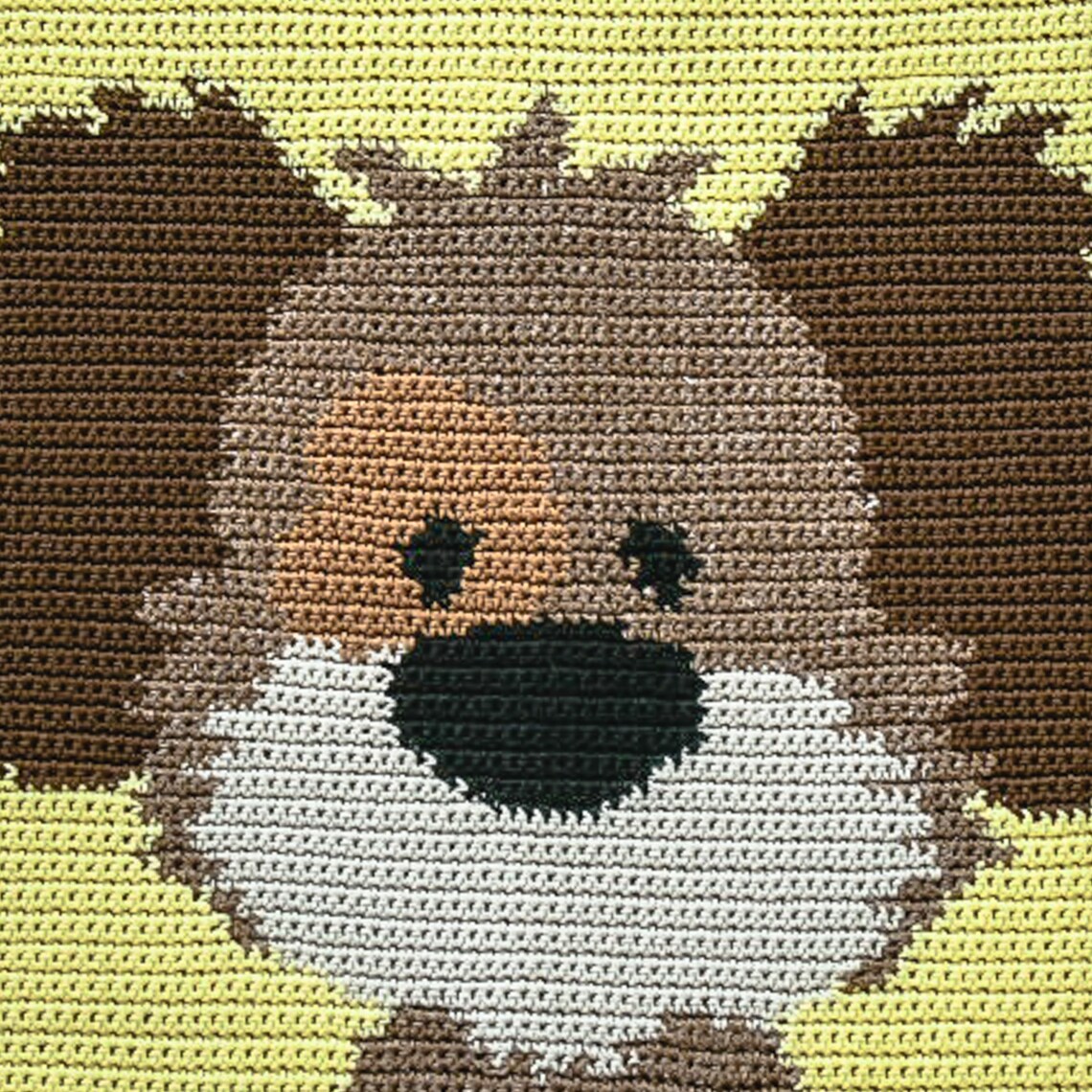 Puppy Dog Crochet Graphghan *pattern Only* - Etsy