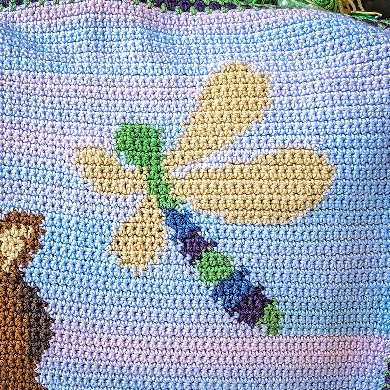 Horse Graphghan Crochet Pattern **digital Pattern Only** (no Physical ...