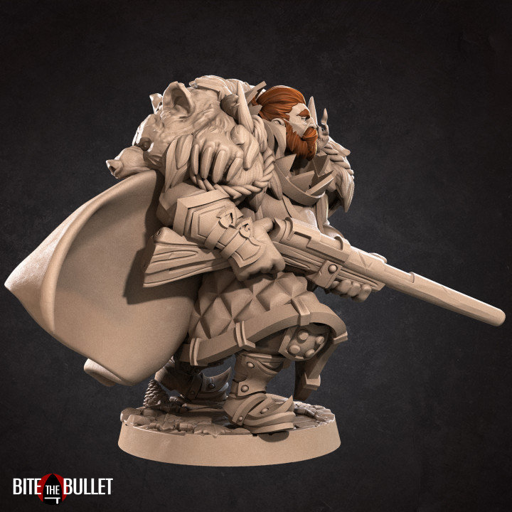 Human Hunter/ranger With Crossbow or Rifle Miniature secret - Etsy