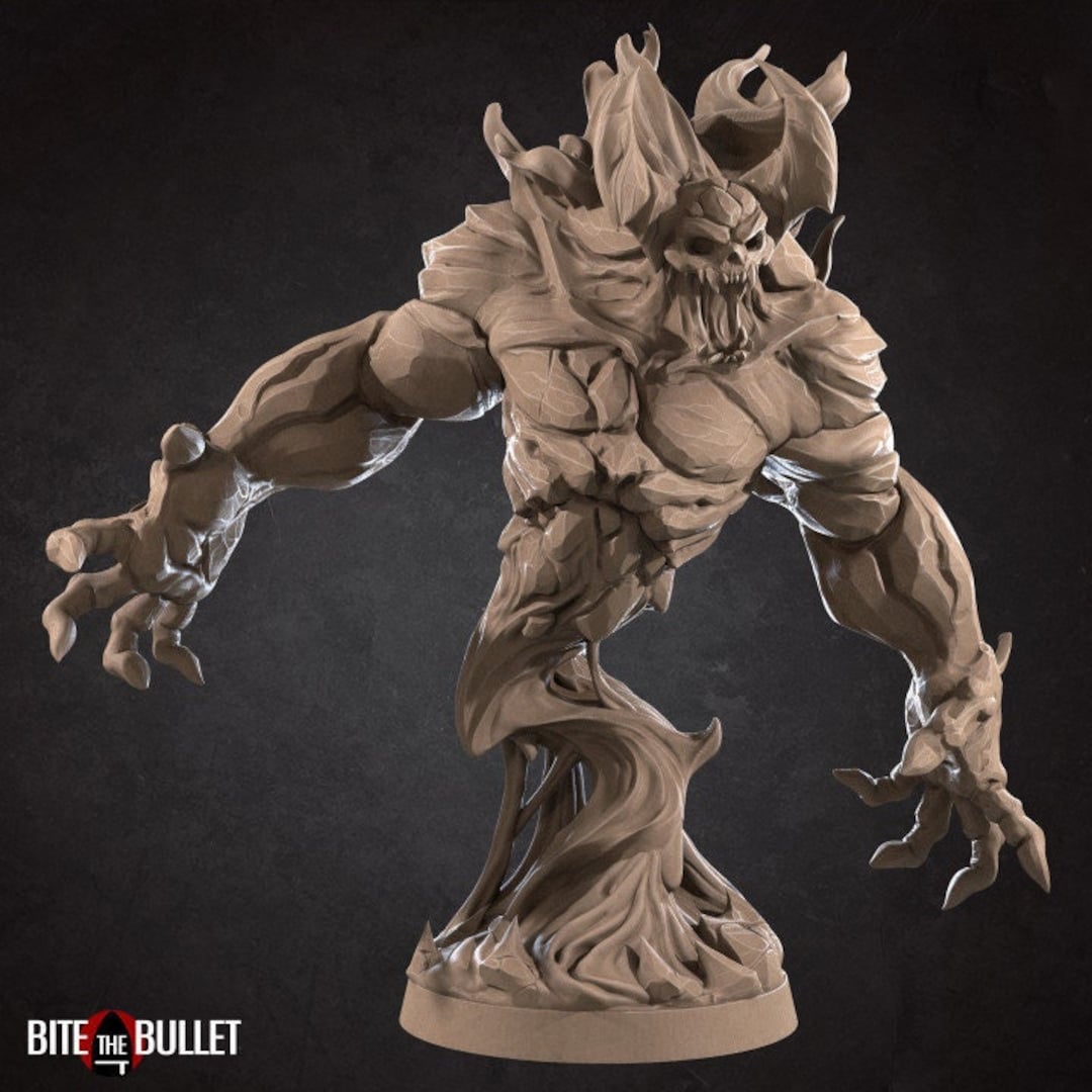 Fire Elemental Encounter Miniature secret Forge Monster Mephit Genasi ...