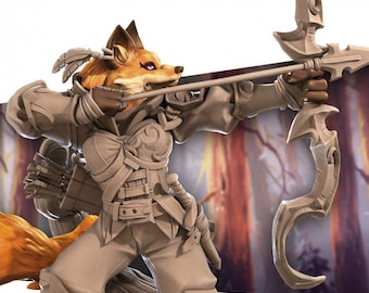 Dnd Fox Race - Etsy