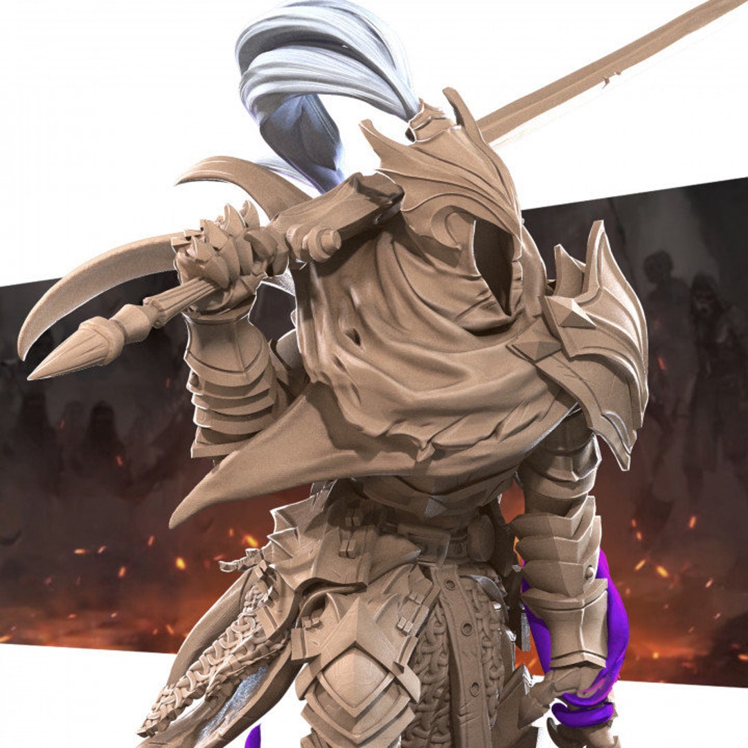 Hollow Knight Empty Armor Faceless Miniature High Quality Table Top Rpg ...