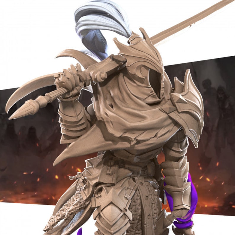 Hollow Knight Empty Armor Faceless Miniature High Quality - Etsy