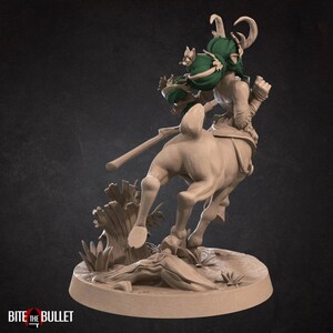 Centaur Dryad Spellcaster With Staff Female Miniature |secret Forge ...