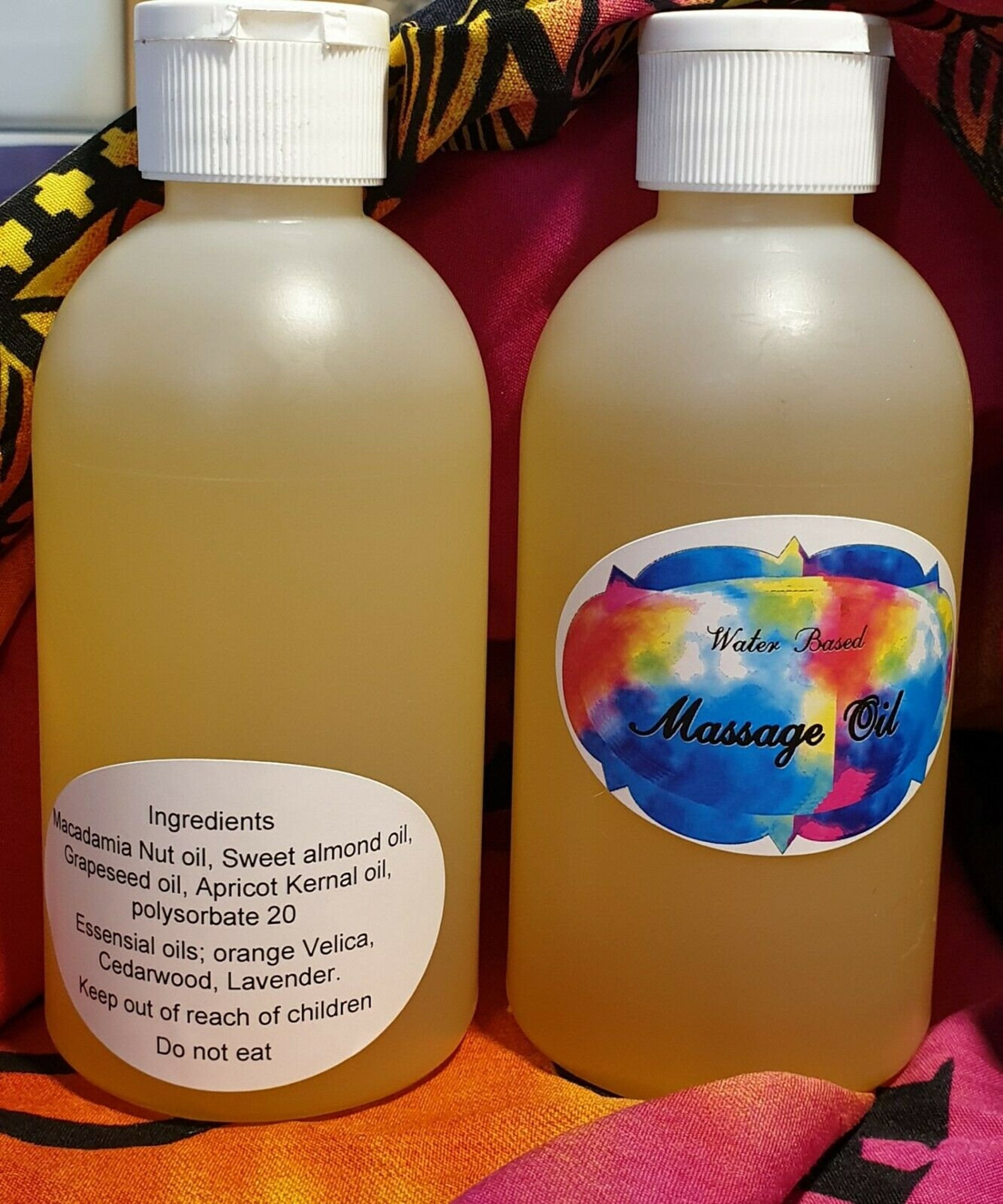 2x 200ml Water Soluble Massage Oil Lotion Creamy Absorbent Etsy