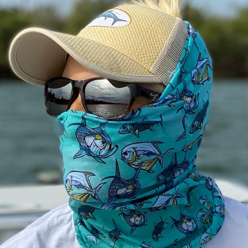 Fishing Scarf - Etsy