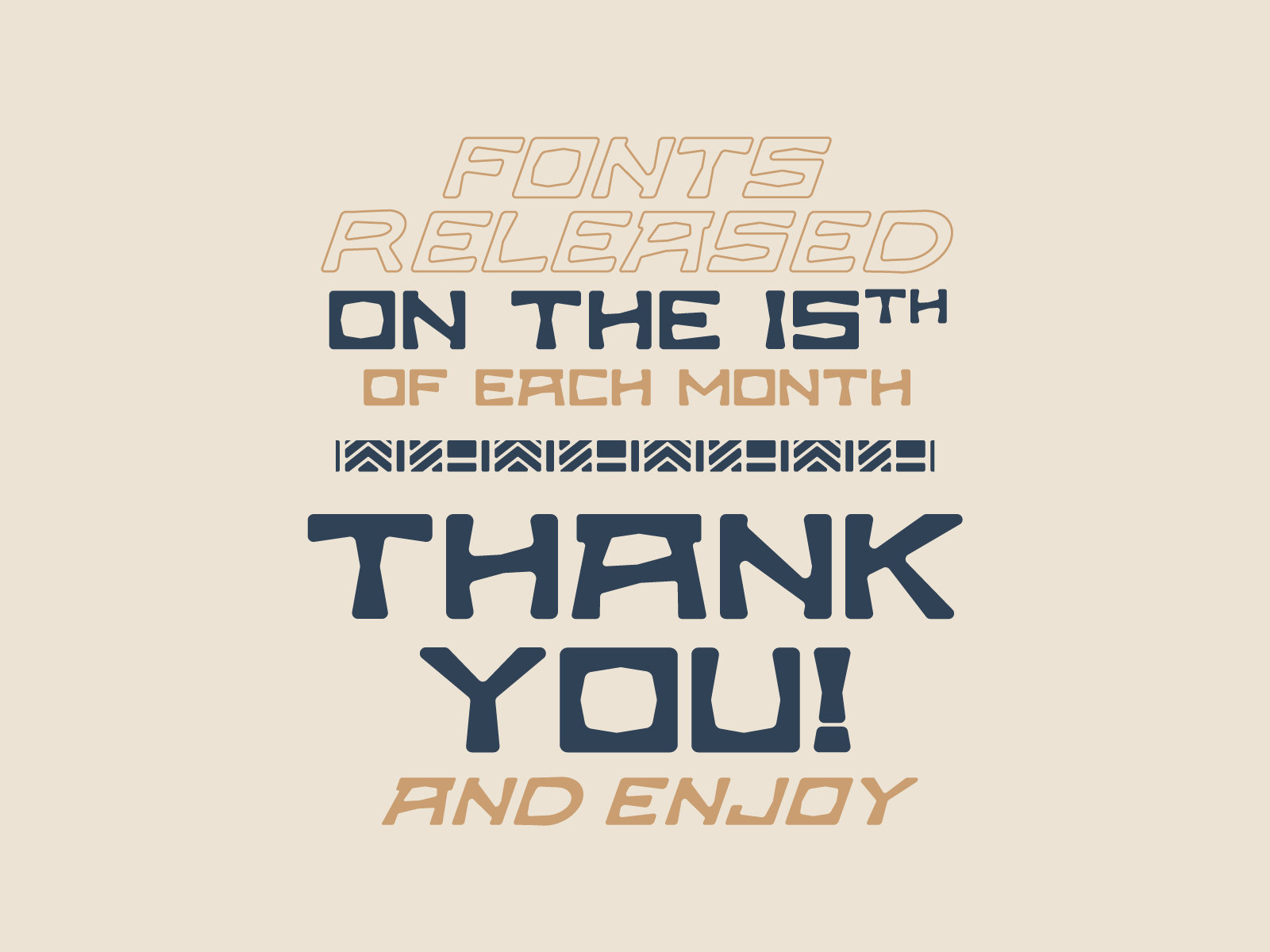 Lanai Typeface | Island Font - Etsy