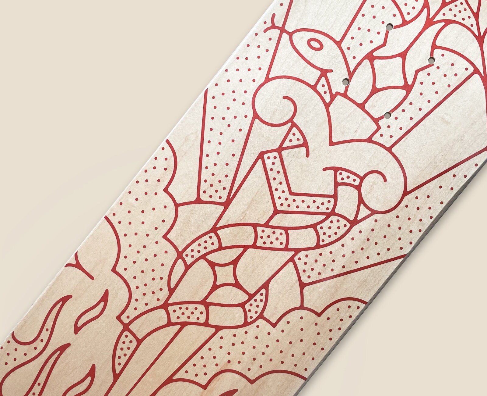 Snake & Dagger Skateboard Deck - Etsy