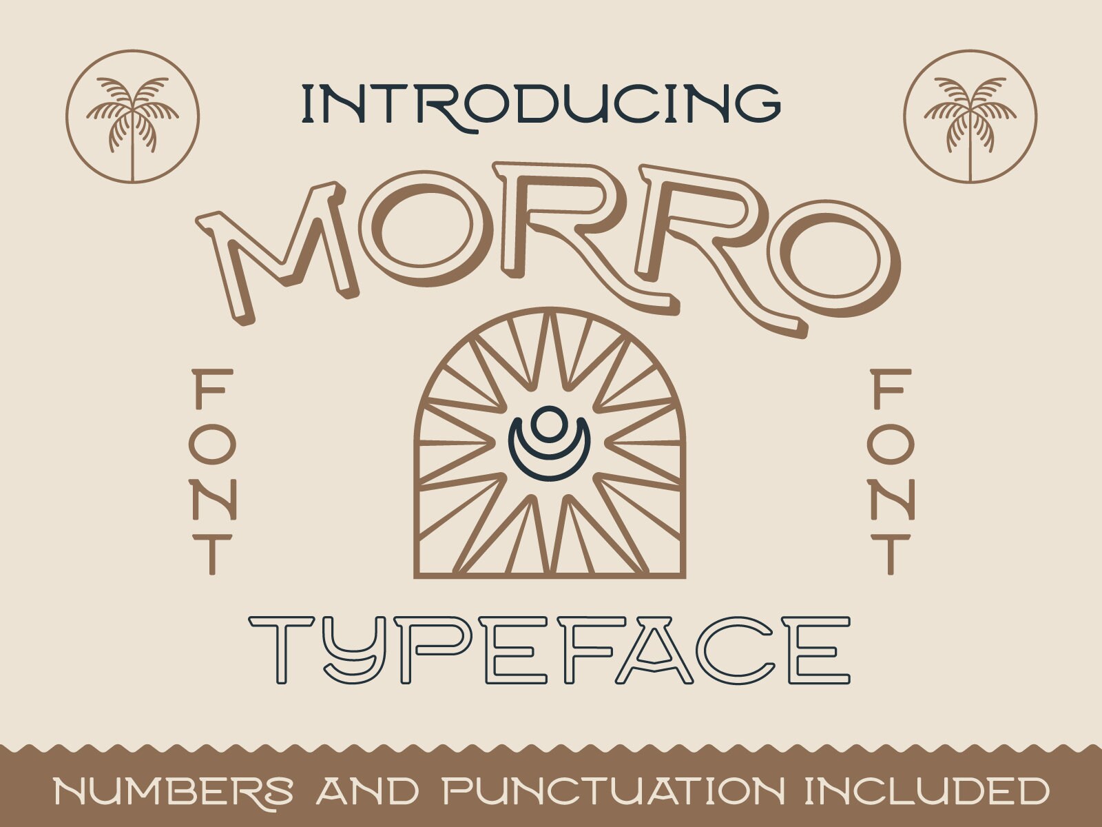 Morro Typeface Modern Font | Etsy