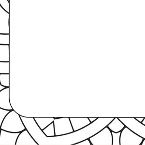 Printable Border Stationery Coloring Page, Digital Download, Printable ...